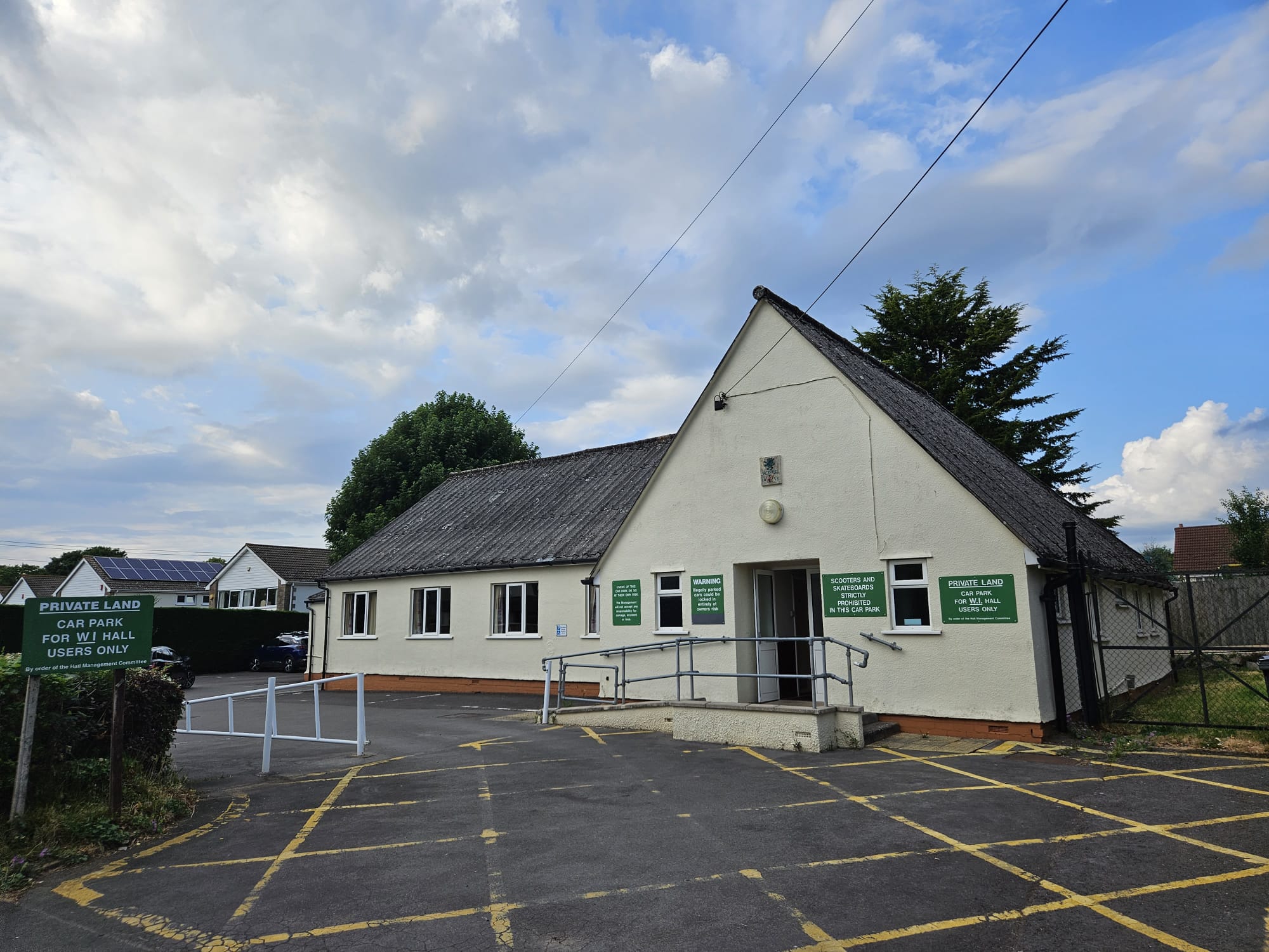 Booking the Hall - Backwell WI Hall hall hire bookings